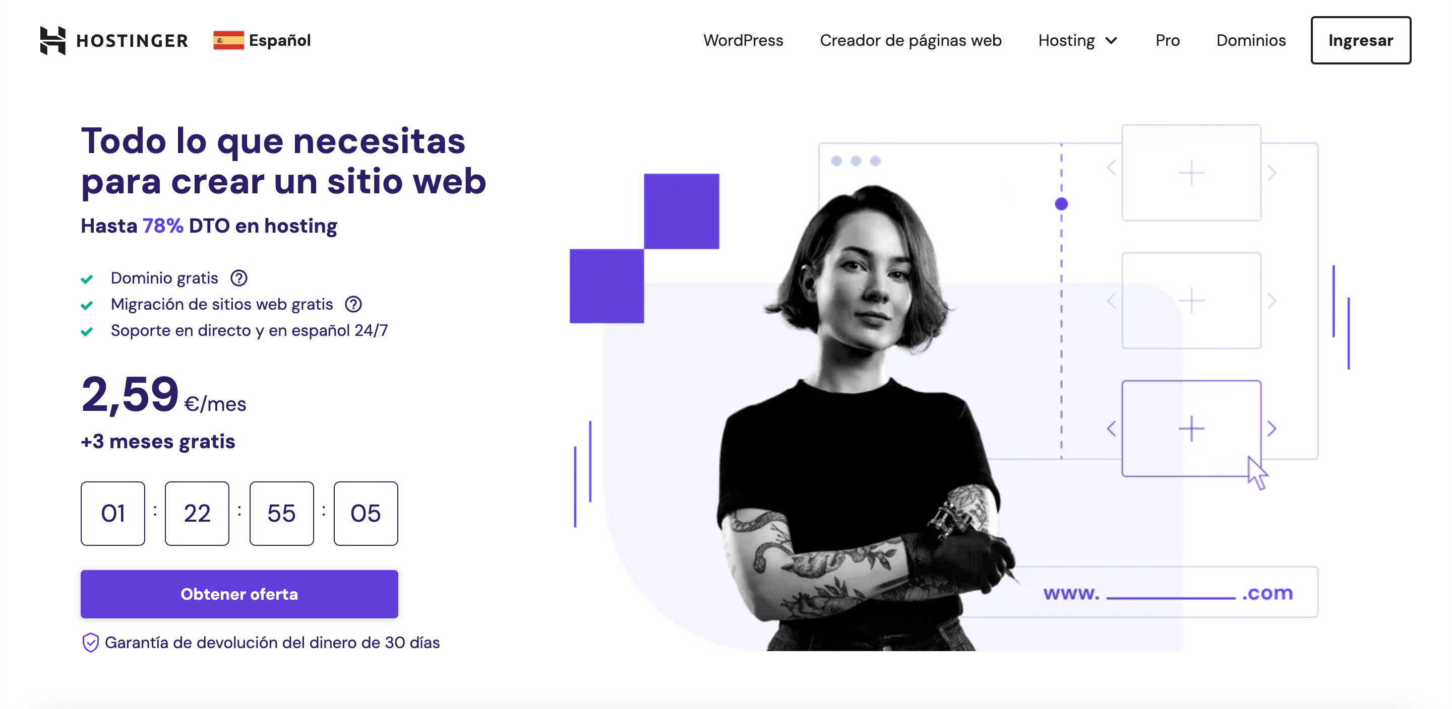 Hostinger AI Website Builder - Herramienta no-code de Constructores Web